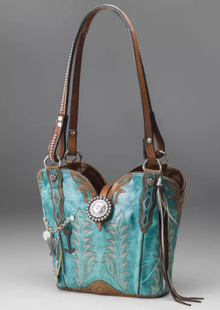 Custom Cowboy Boot Purses and Totes
